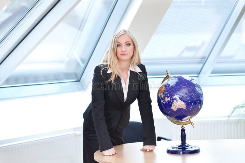 Woman in charge stock image. Image of clerical, career - 14759913