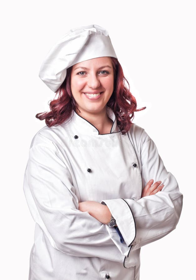 Woman chef stock image. Image of chef, work, confident - 38727431