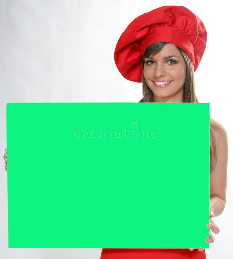 Woman chief #5 stock image. Image of caucasian, cafe, main - 8618053