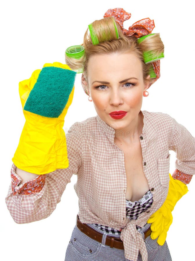 Woman cleaning stock image. Image of facial, cleaning - 28637877