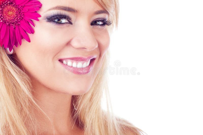 Woman- close up stock photo. Image of smiling, adult - 23825990