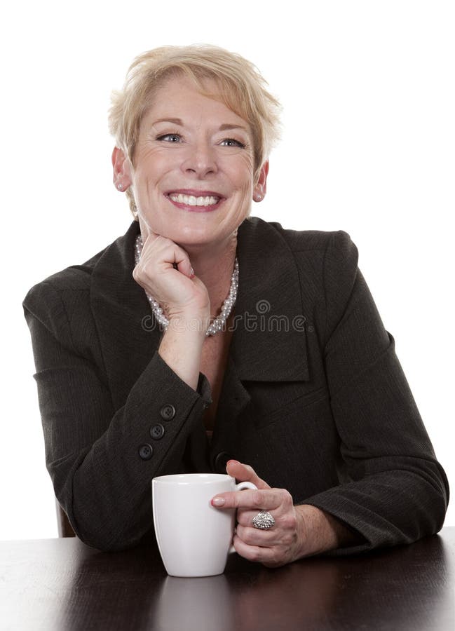 Woman with coffee stock photo. Image of healthy, portrait - 27174678