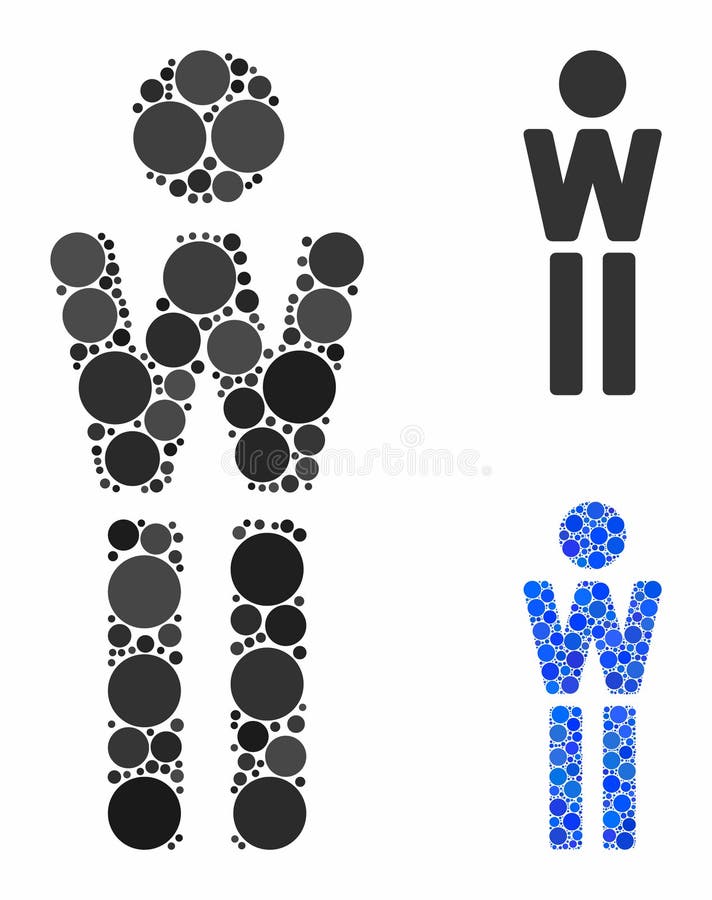 Woman Composition Icon of Spheric Items Stock Vector - Illustration of ...