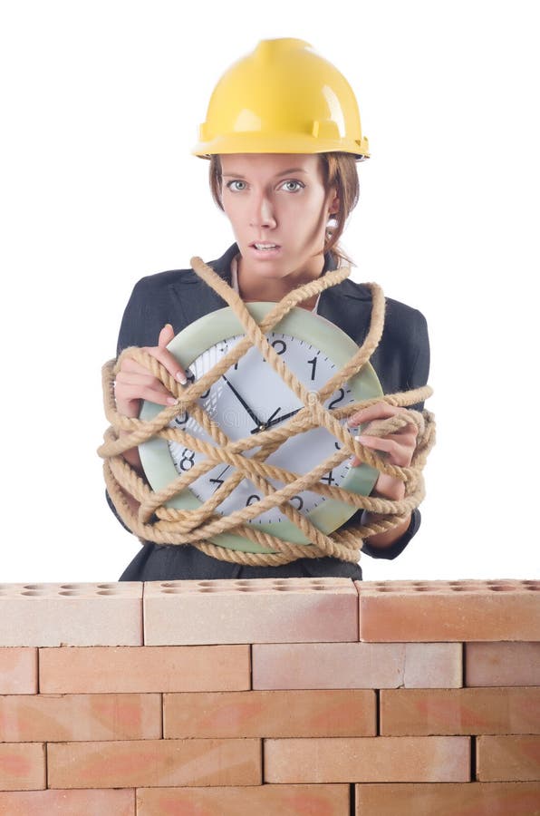 137 Woman Construction Worker Clock Stock Photos - Free & Royalty-Free ...