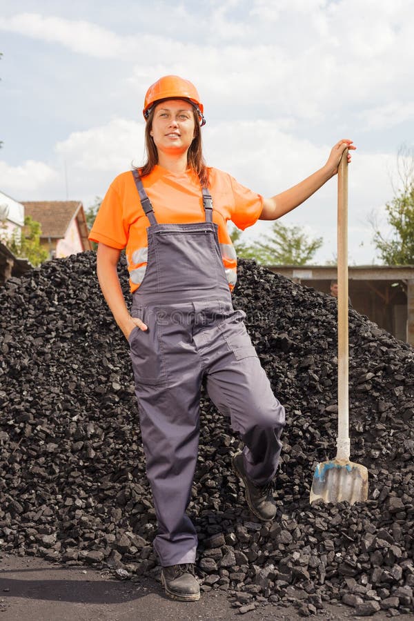 Woman construction worker stock image. Image of distribution - 83581951