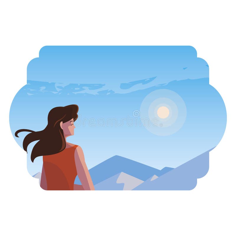 Woman Contemplating Stock Illustrations – 684 Woman Contemplating Stock ...