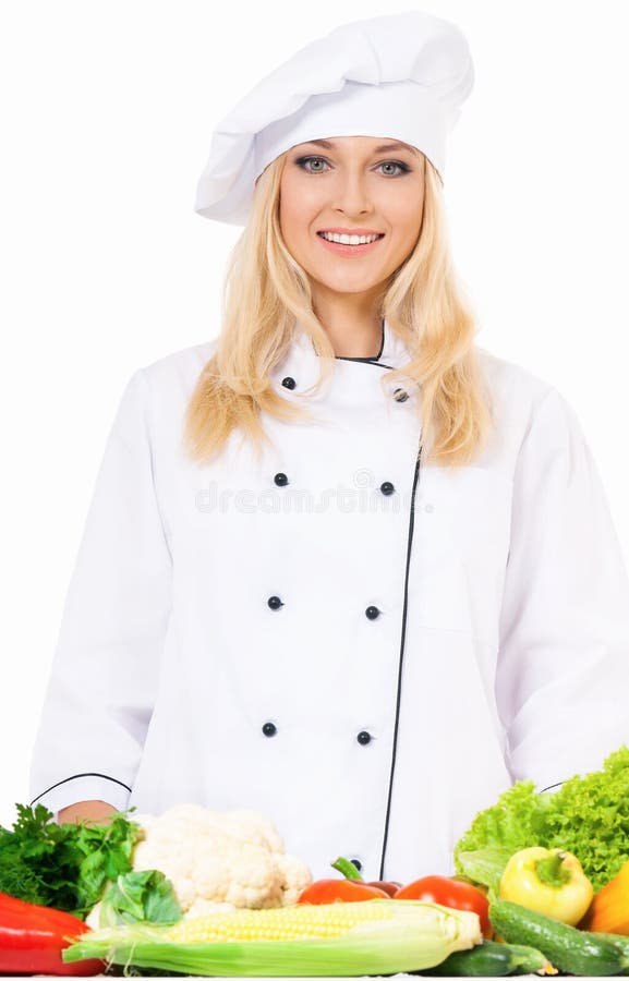 Chef or Butcher with a Variety of Raw Food Stock Image - Image of beef ...