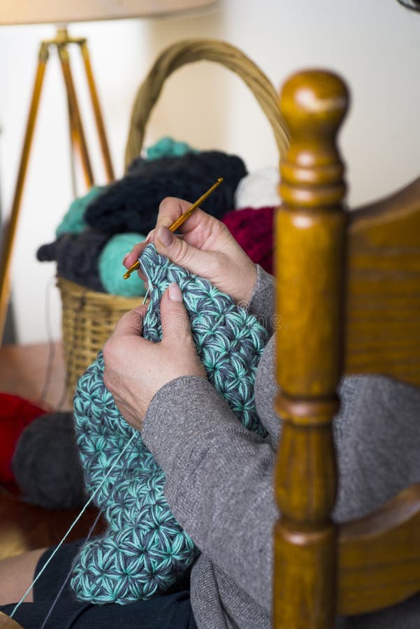 Hand crochet patterns stock image. Image of crafts, balls - 167110667