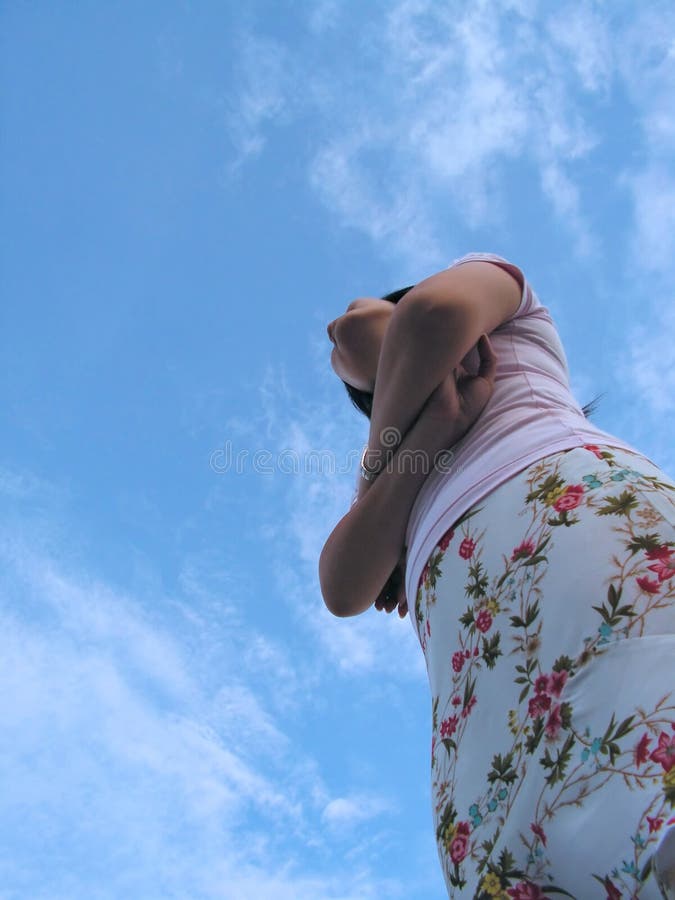 Woman Crossing Arms Defiantly Stock Photo - Image of defiance, acting ...