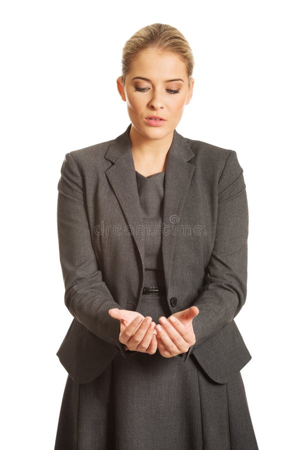 Woman begging for work stock photo. Image of career, entrepreneur ...