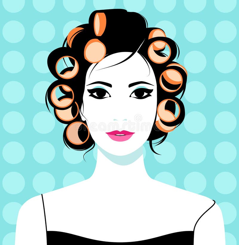 Curlers Stock Illustrations – 1,482 Curlers Stock Illustrations ...