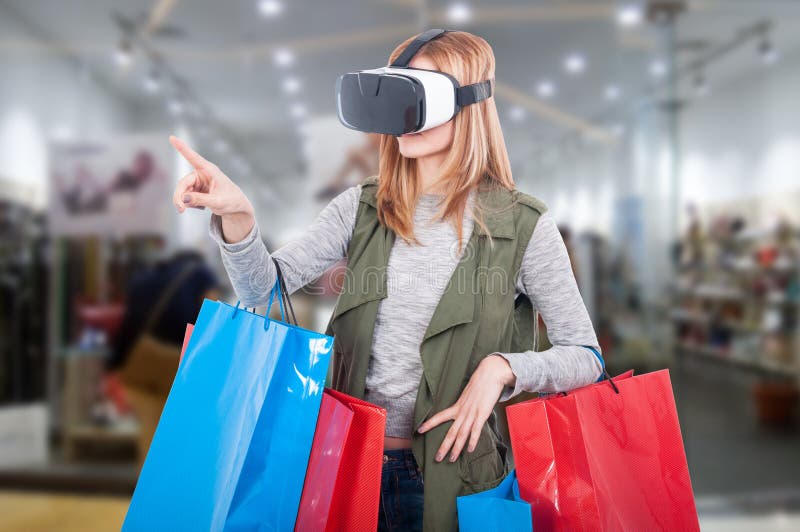 Virtual shopping stock photo. Image of isolated, commercial - 14789550