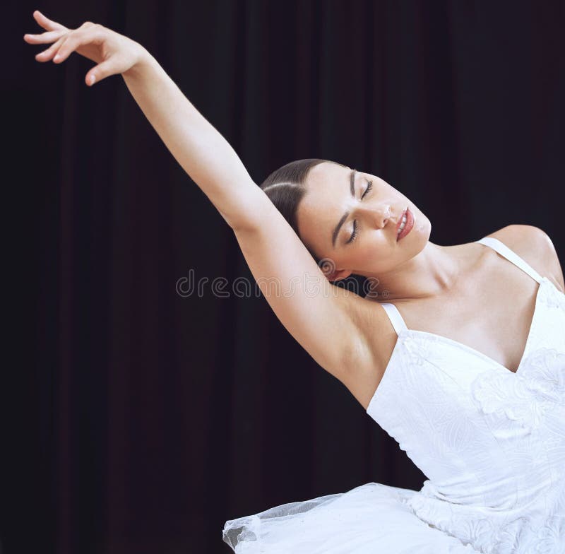 Woman, Dance or Studio Ballet on Stage or Theatre for Performance ...