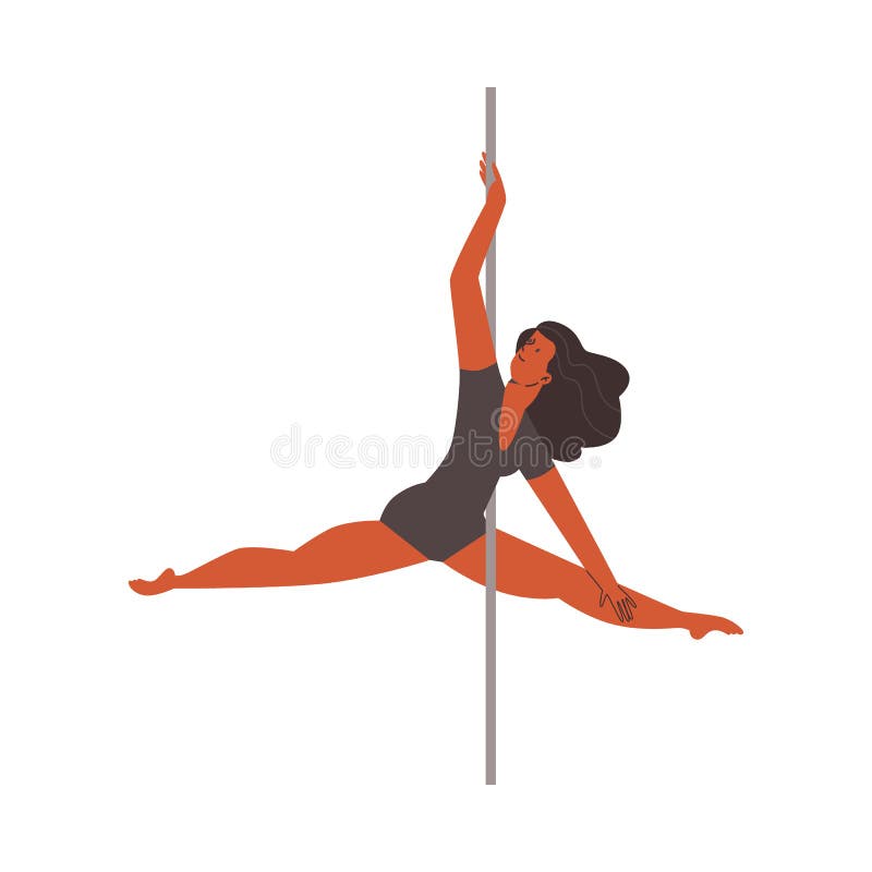 Beautiful Sexy Girl Pole Dancing Stock Illustrations – 134 Beautiful ...