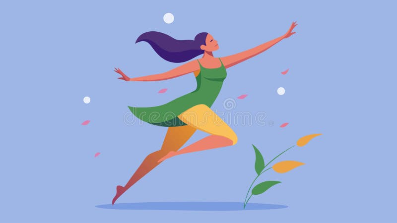 A Woman Dancing Freely and Unapologetically Using Movement As a Form of ...