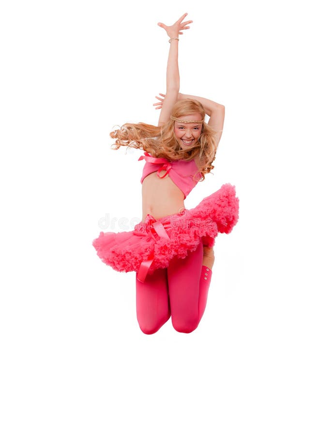 Woman dancing jumping stock image. Image of jump, jumping - 24865809