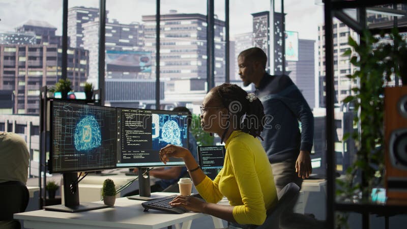Woman Debugging Optimizing Code Using Ai Stock Photos - Free & Royalty-Free Stock Photos from ...