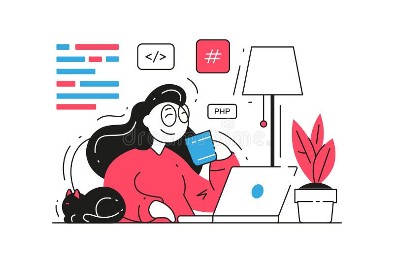 Woman Software Engineer Stock Illustrations – 2,094 Woman Software ... Woman Software Engineer Stock Illustrations – 2,094 Woman Software ...