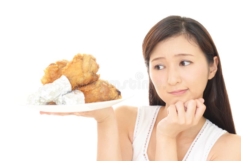 Woman on diet stock photo. Image of frustration, anxiety - 92729186