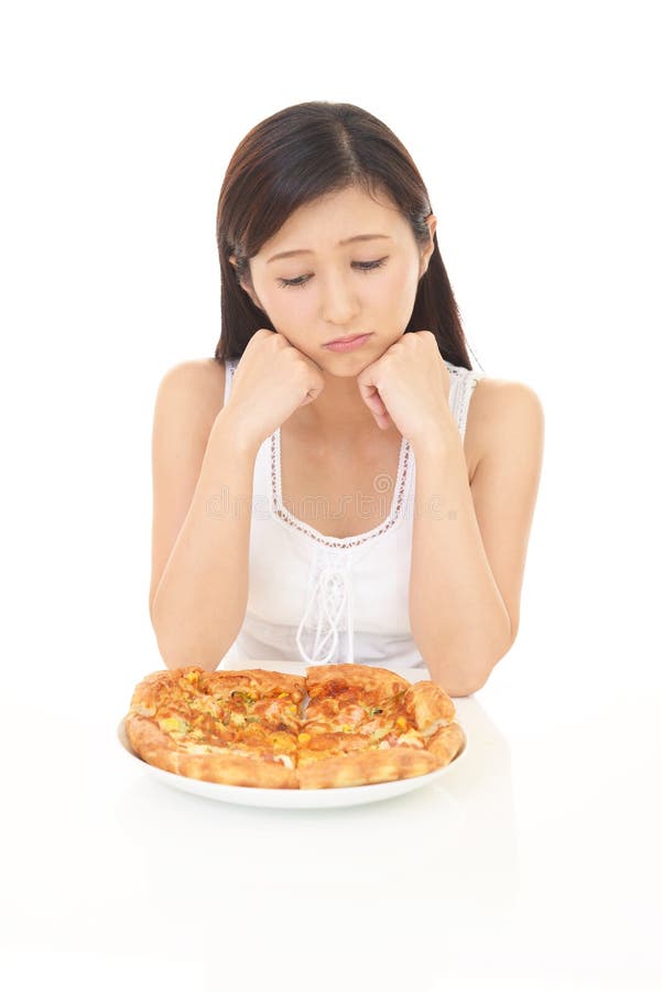 Woman on diet stock photo. Image of food, lifestyle, look - 92729278