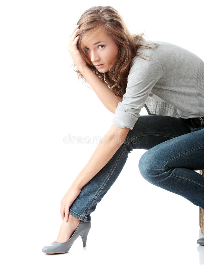 Woman is disappointed stock image. Image of person, anger - 13357437