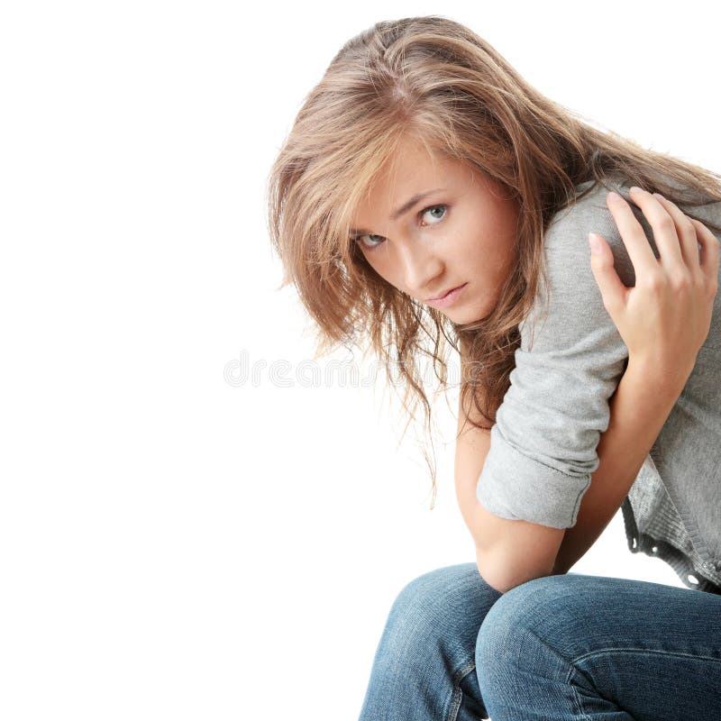 Woman is disappointed stock image. Image of concepts - 10690483