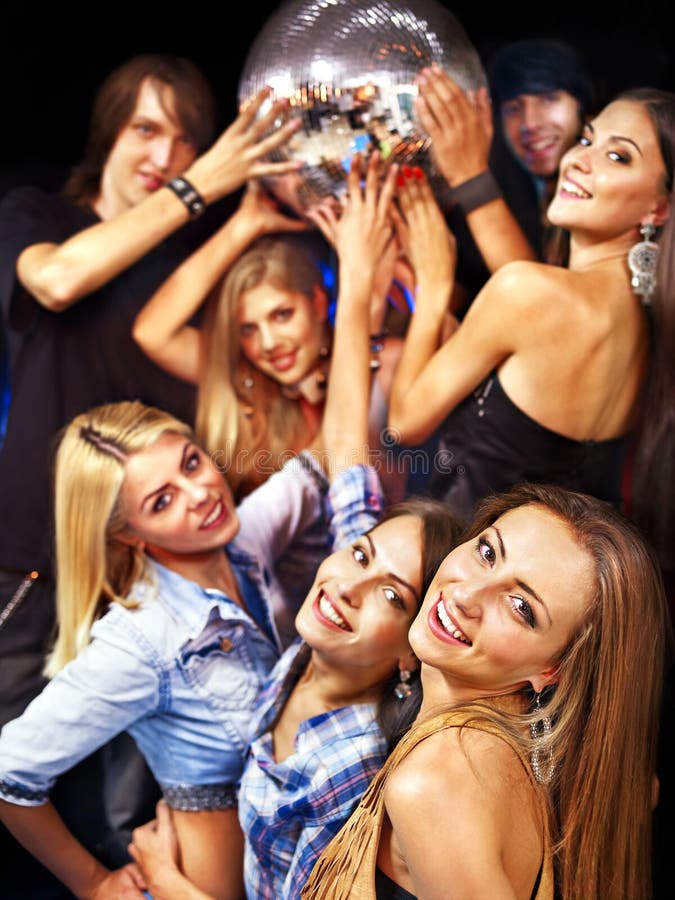 Disco night club stock image. Image of fashion, beautiful - 5395593