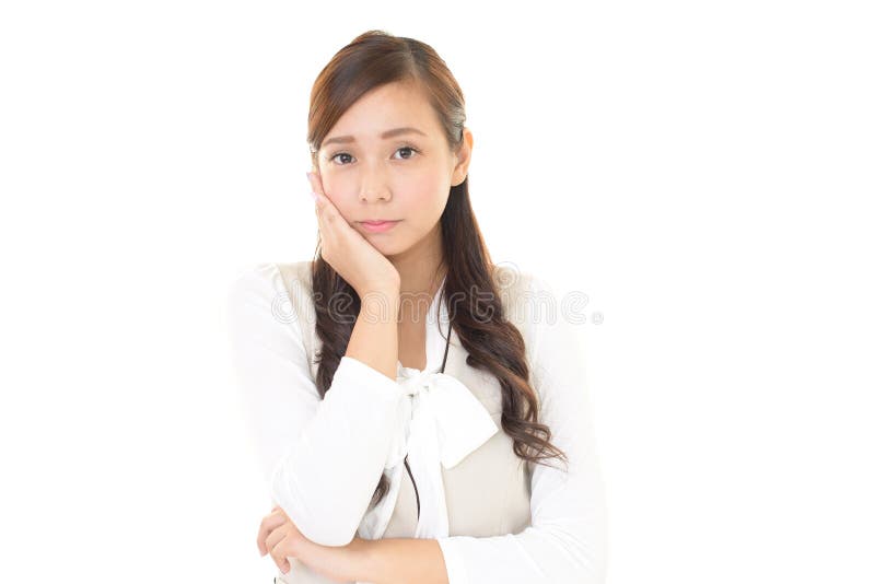 Woman Dissatisfied Expression Stock Photo - Image of beautiful, model ...