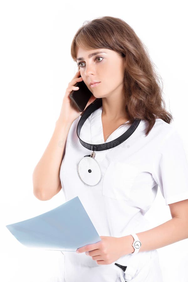 Woman doctor ENT stock image. Image of medical, otolaryngology - 76959633