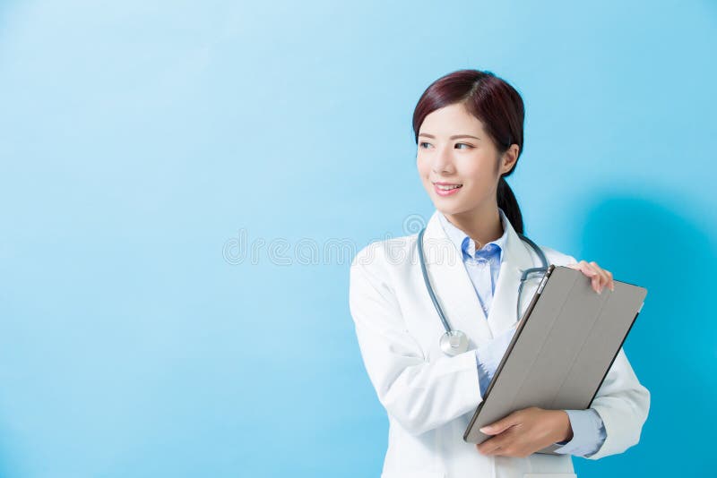 Doctor Look Medicine Capsule Stock Photo - Image of health, laboratory ...