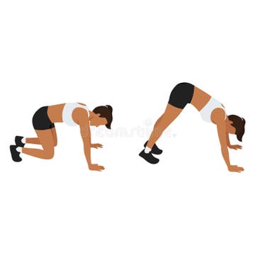 Exercise Squat Crawl Stock Illustrations – 13 Exercise Squat Crawl ...