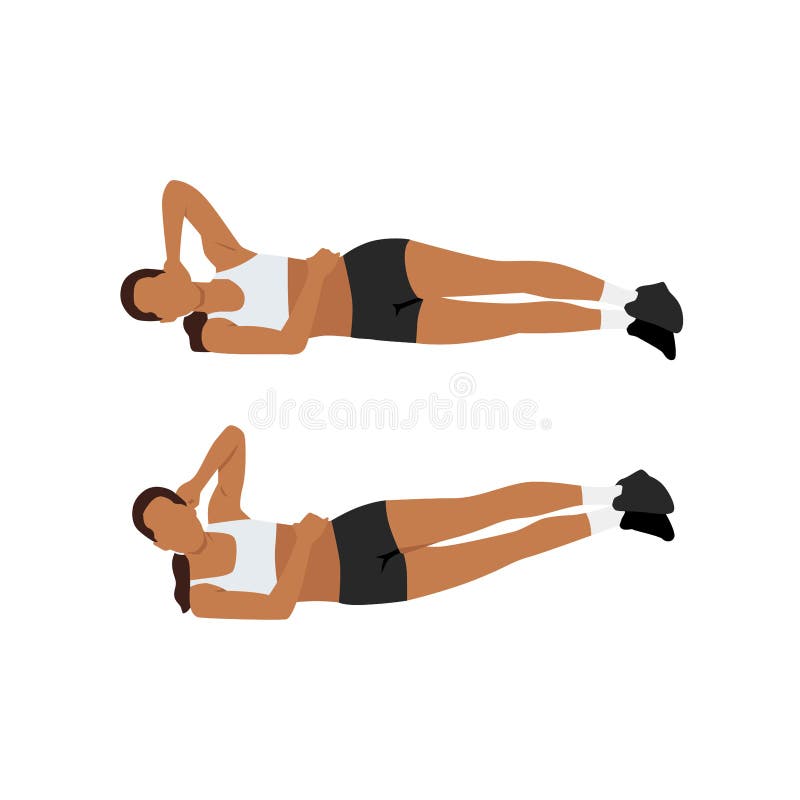 Man Doing Double Arm Side or Lateral Raises Exercise. Raise Both Arms ...