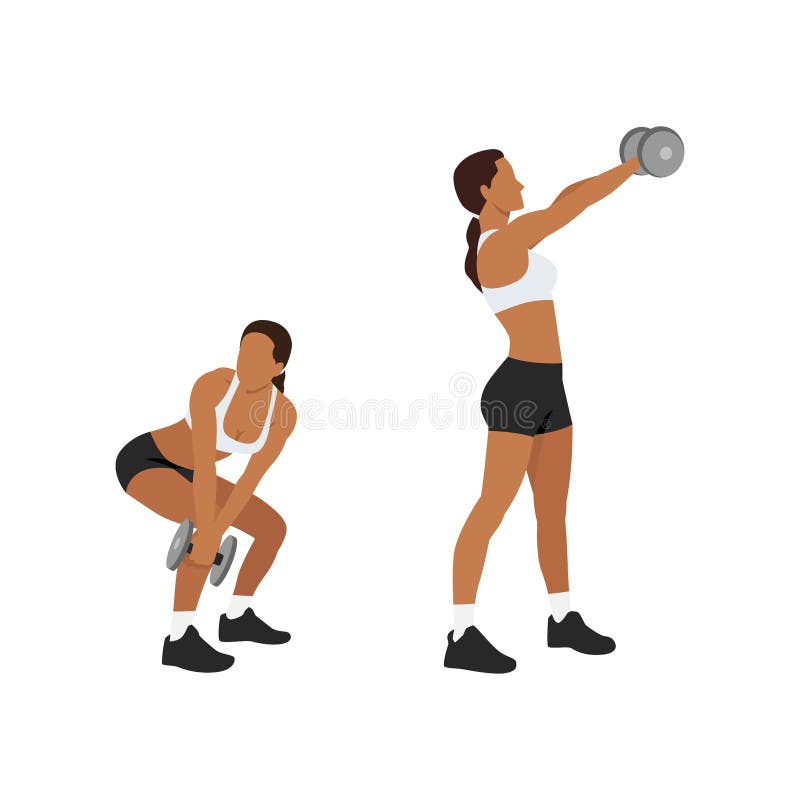 Dumbbell Woodchop Stock Illustrations – 14 Dumbbell Woodchop Stock ...