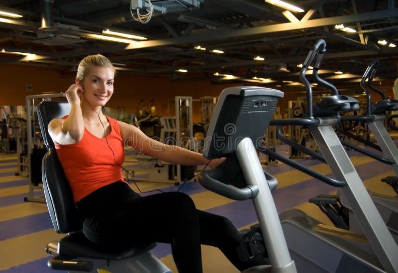 Woman doing exercise stock photo. Image of exercise, model - 4576984