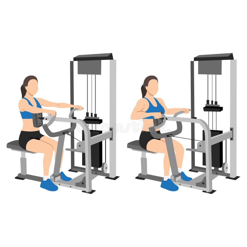 Woman Doing Seated Stock Illustrations – 291 Woman Doing Seated Stock ...