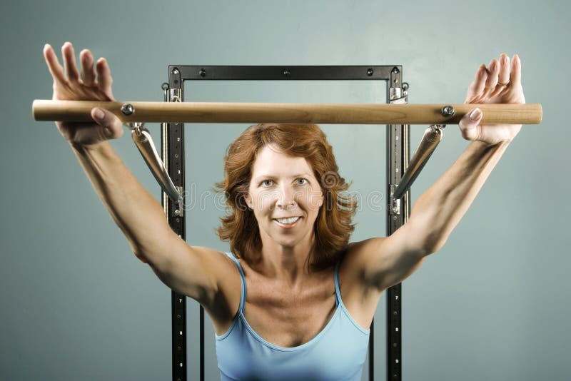 Woman Doing A Strength Workout Stock Image - Image of muscle, tone: 5872071