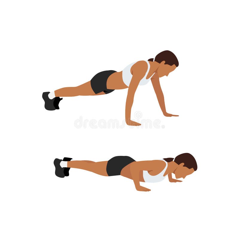 Tricep Push Ups Stock Illustrations – 50 Tricep Push Ups Stock ...