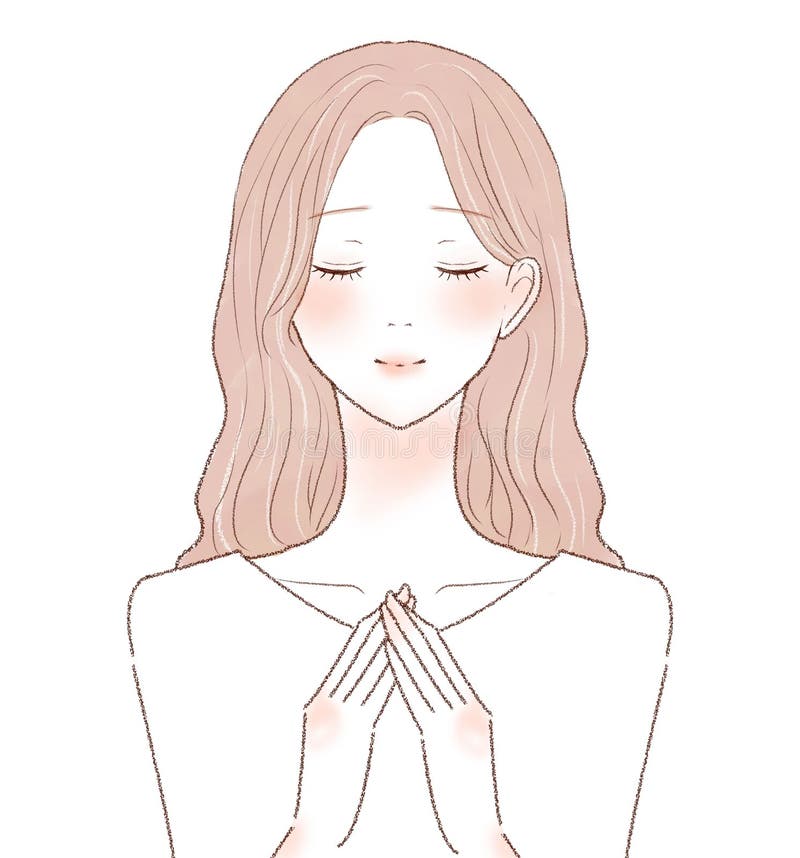 Relieved Smile Woman Stock Illustrations – 14 Relieved Smile Woman ...