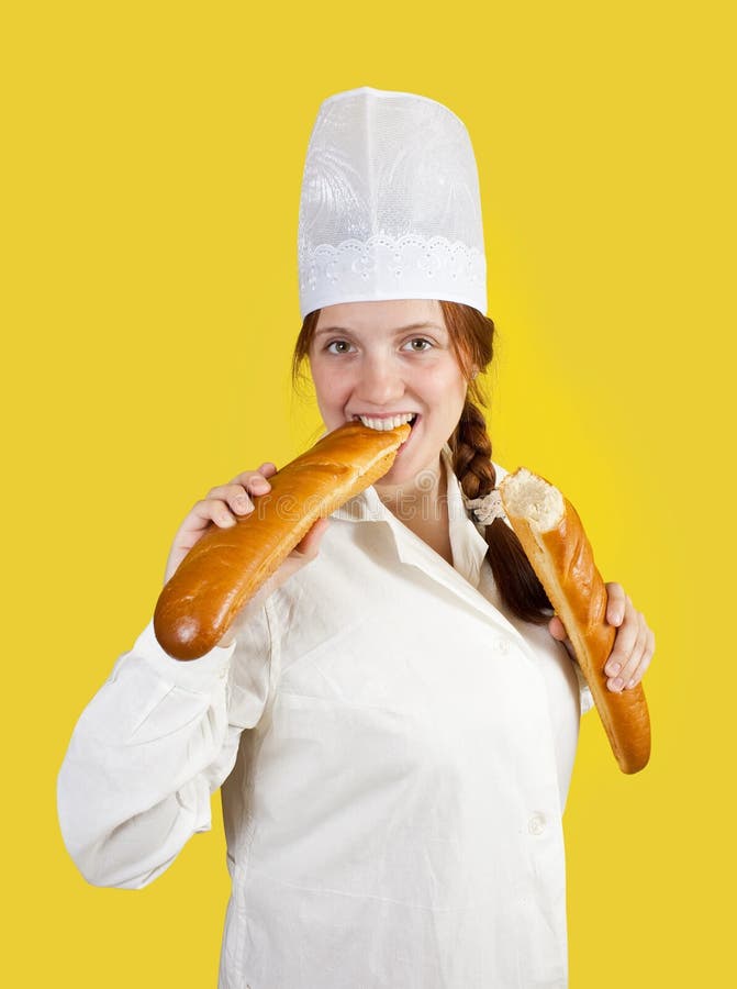 1,096 Woman Eating French Bread Stock Photos - Free & Royalty-Free ...