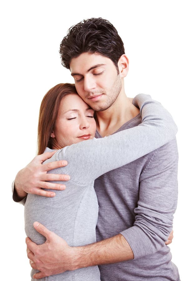Woman Embracing Man Royalty Free Stock Photography - Image: 19110847