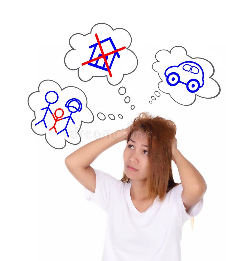 Woman Emotion Facial Expression Feeling Stock Image - Image of ...