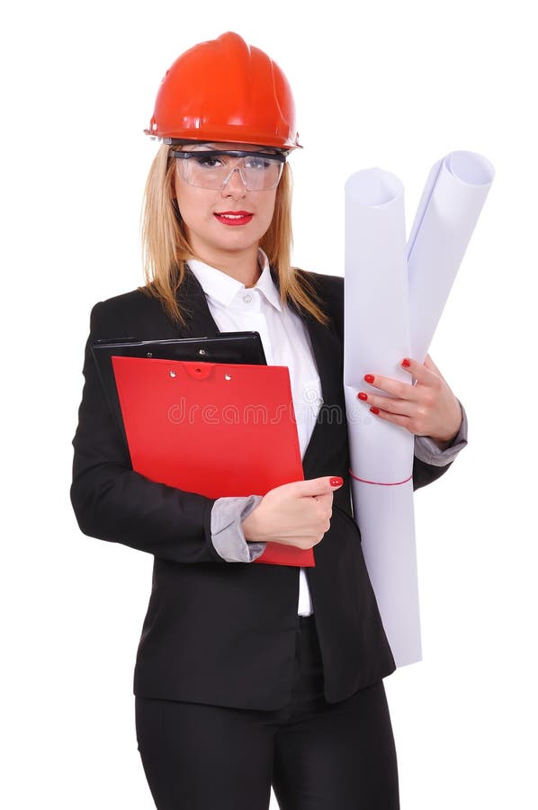 Woman engineer stock photo. Image of professional, attractive - 44388472