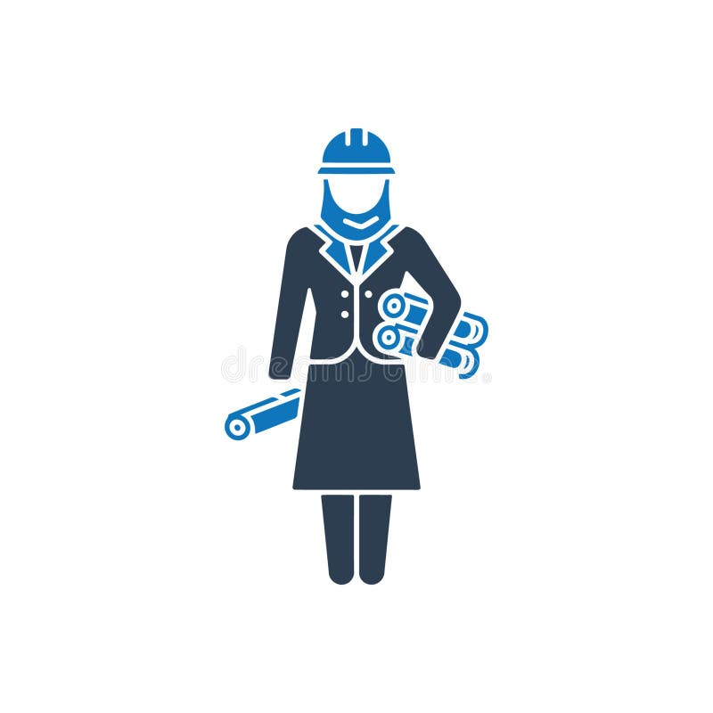 Woman Engineer Icon Stock Illustrations – 5,761 Woman Engineer Icon ...