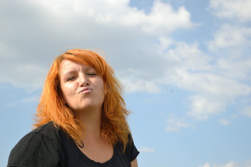 Woman enjoying life stock image. Image of female, glamour - 25826497