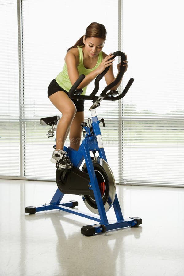 Woman exercising stock photo. Image of asian, fitness - 3284242