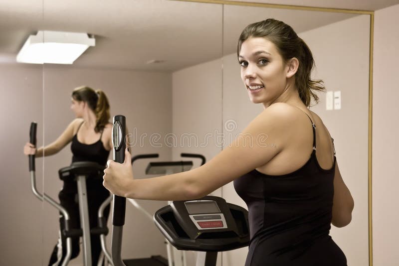 Woman exercising stock photo. Image of body, girl, exercise - 7626798