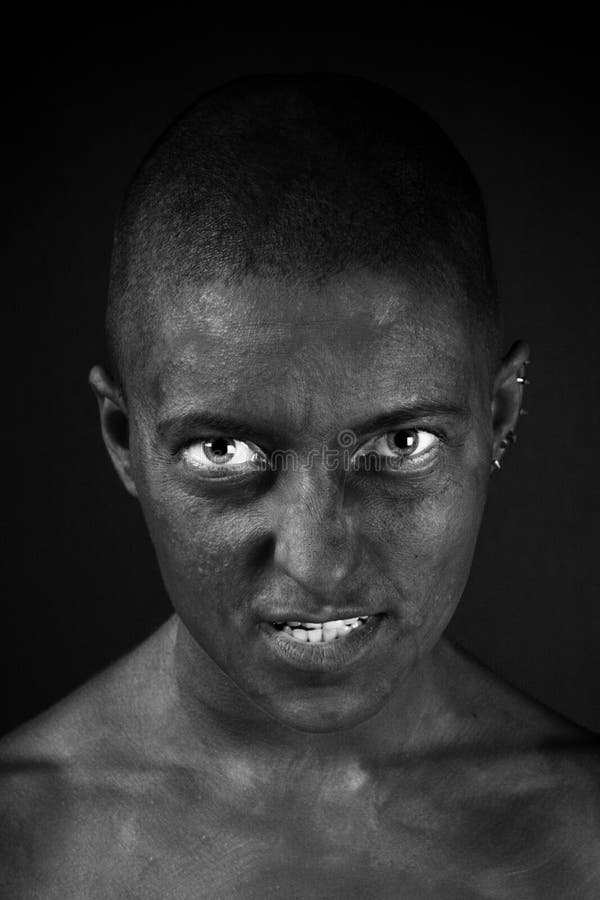 Woman expression. stock photo. Image of girl, textured - 11380474