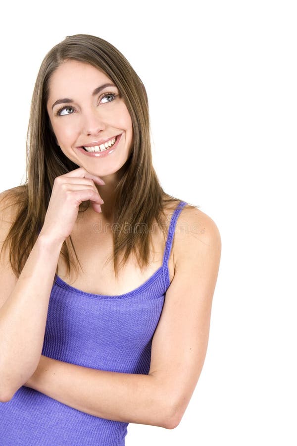 Woman expression stock image. Image of beautiful, charming - 9080485