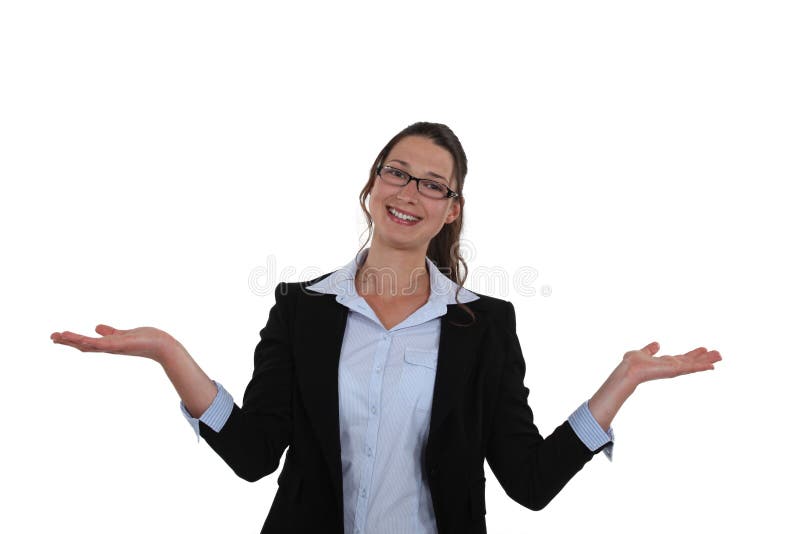 Woman extending her hands stock image. Image of emptyhanded - 30483037