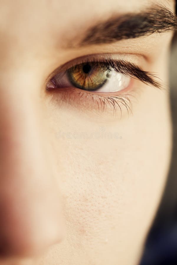 Womans Eyes stock photo. Image of caucasian, natural, expressive - 760464